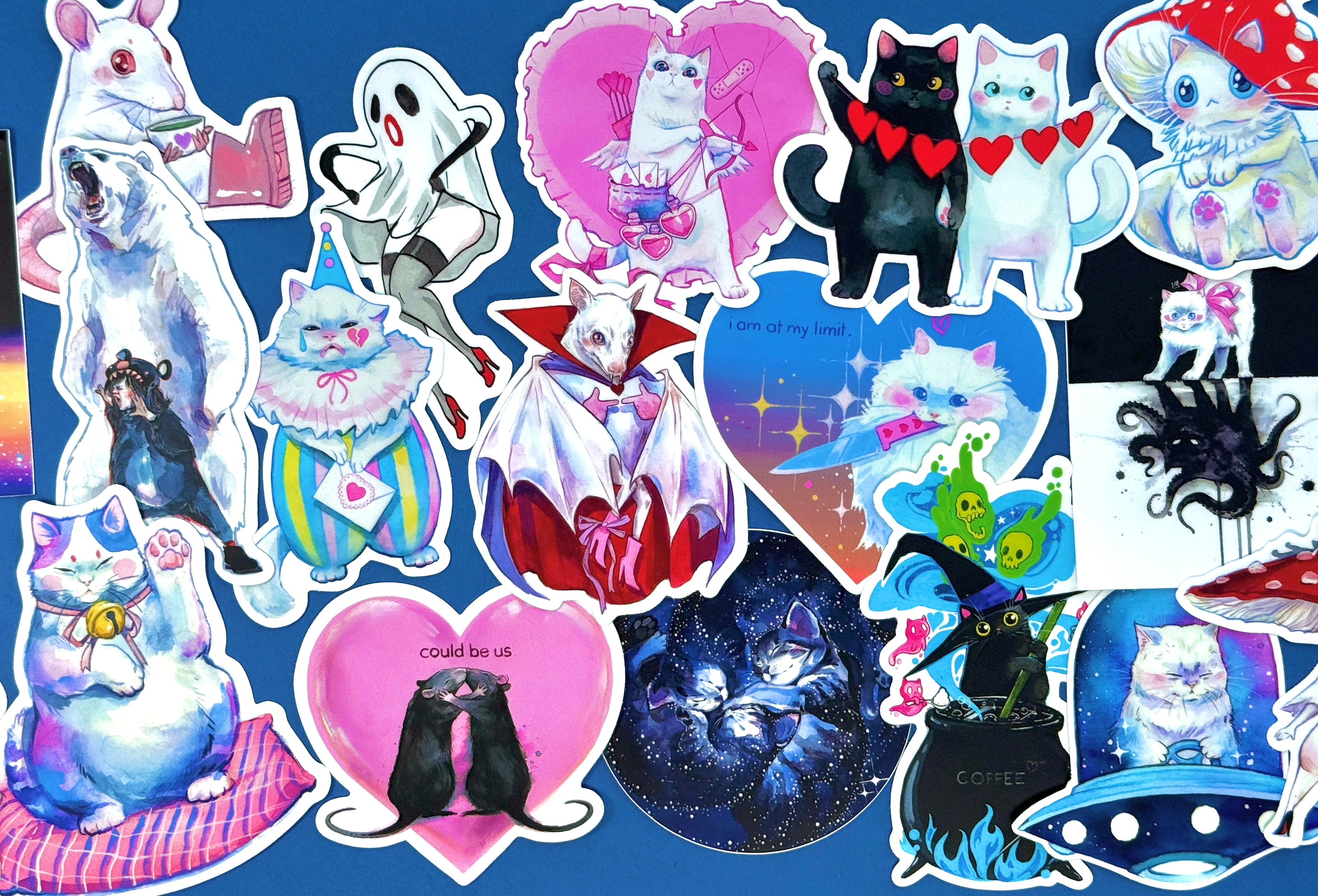 Sticker Collection – Lora Zombie Studio