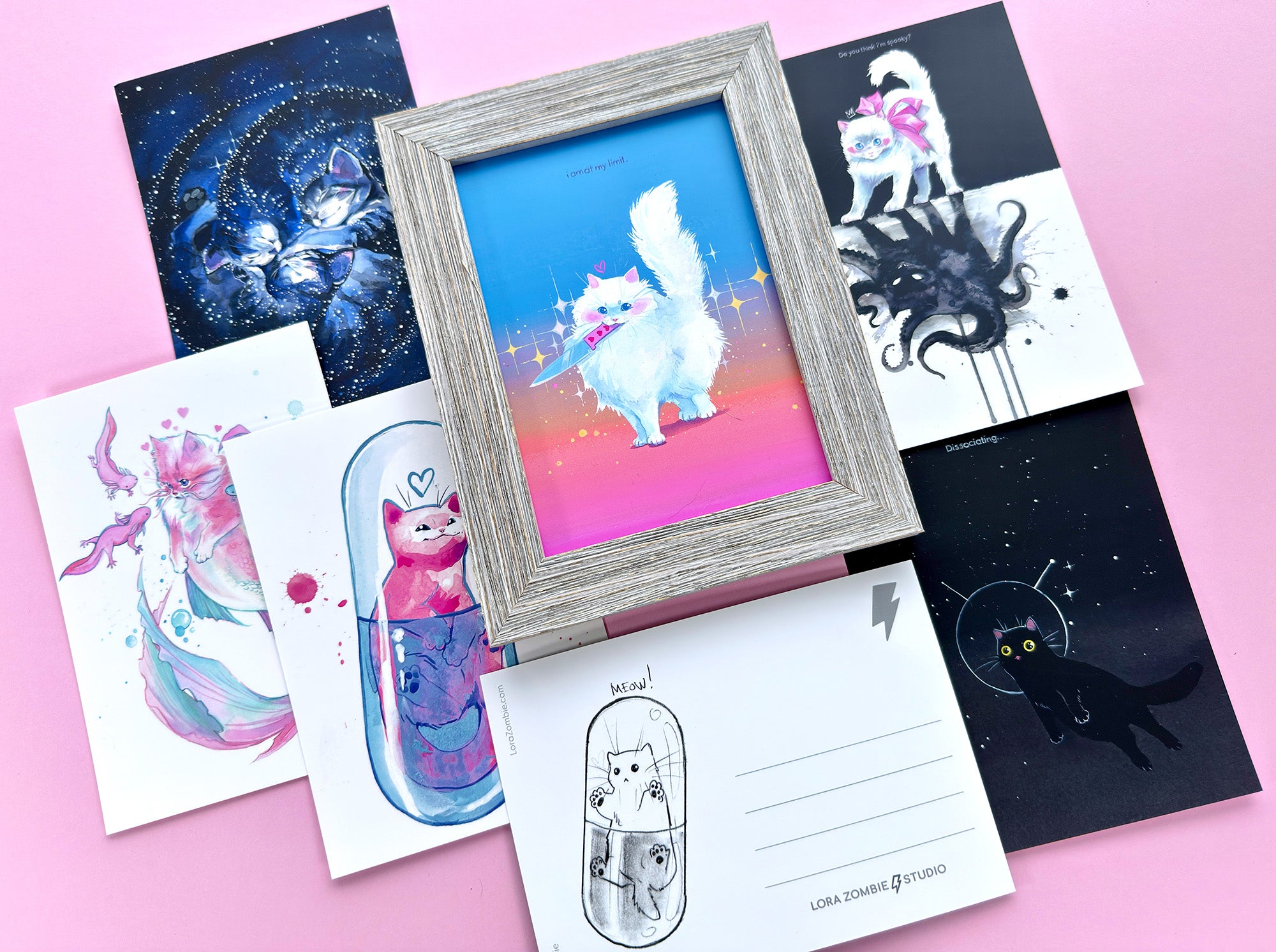 The Courage Art Card – Lora Zombie Studio